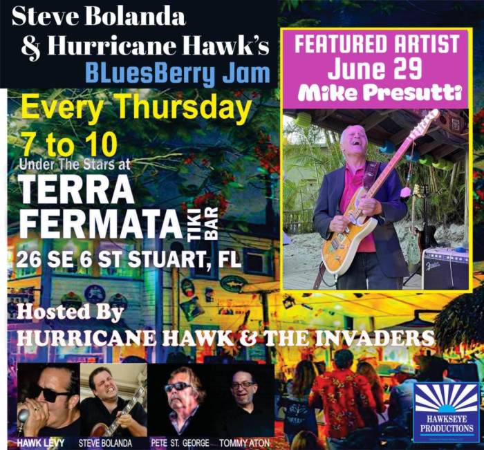 Terra Fermata - MUSIC VENUE, DOWNTOWN STUART, FL - HURRICANE HAWK'S ...